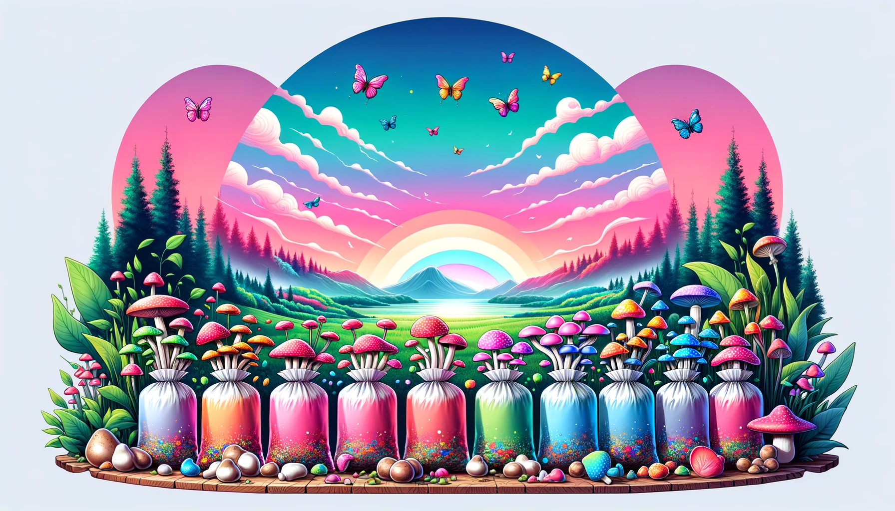 All-In-One Magic Mushroom Grow Bag, Psilocybin - GROMagic